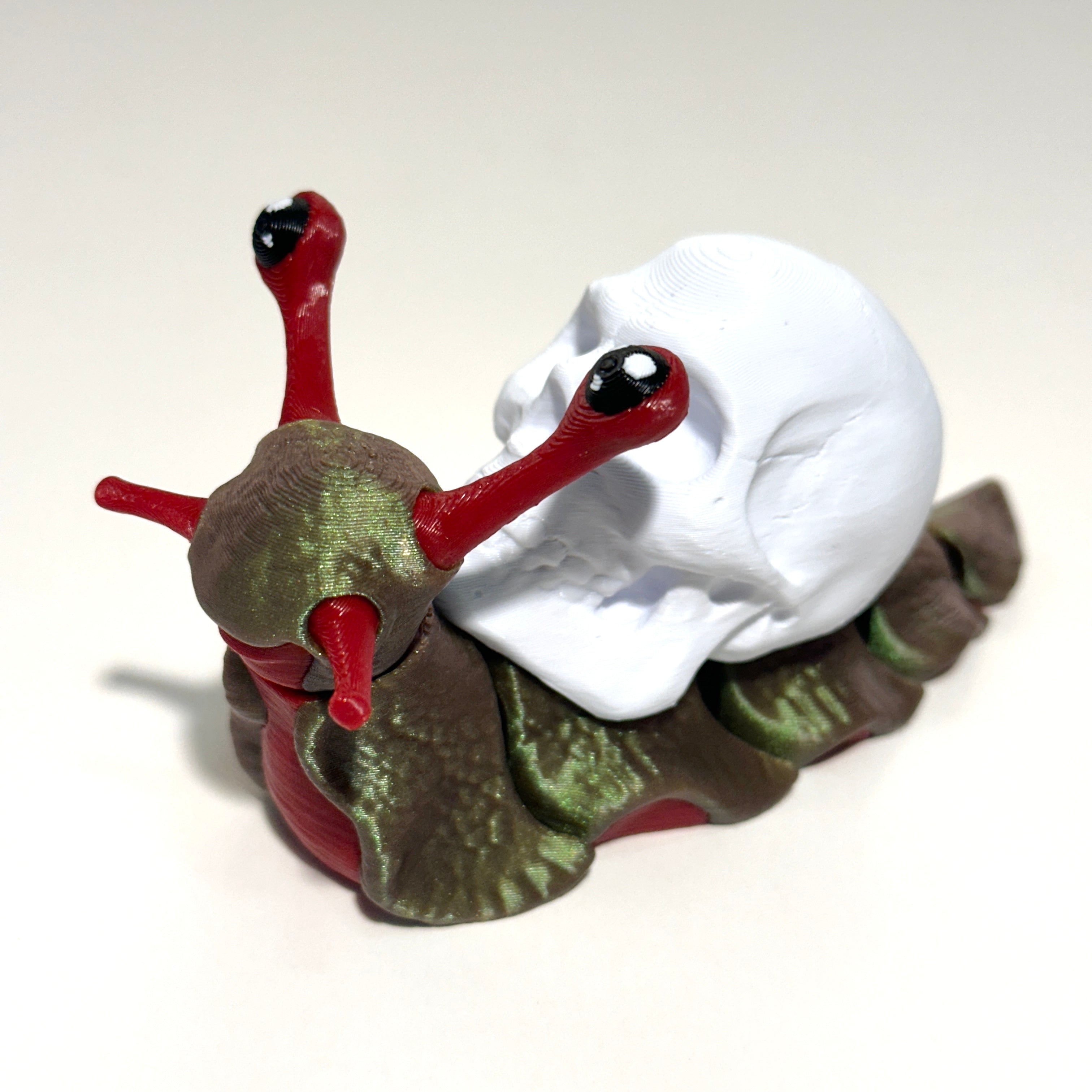 Flexi Snail - 3D Printed Articulating Figure – Northern Lines Design