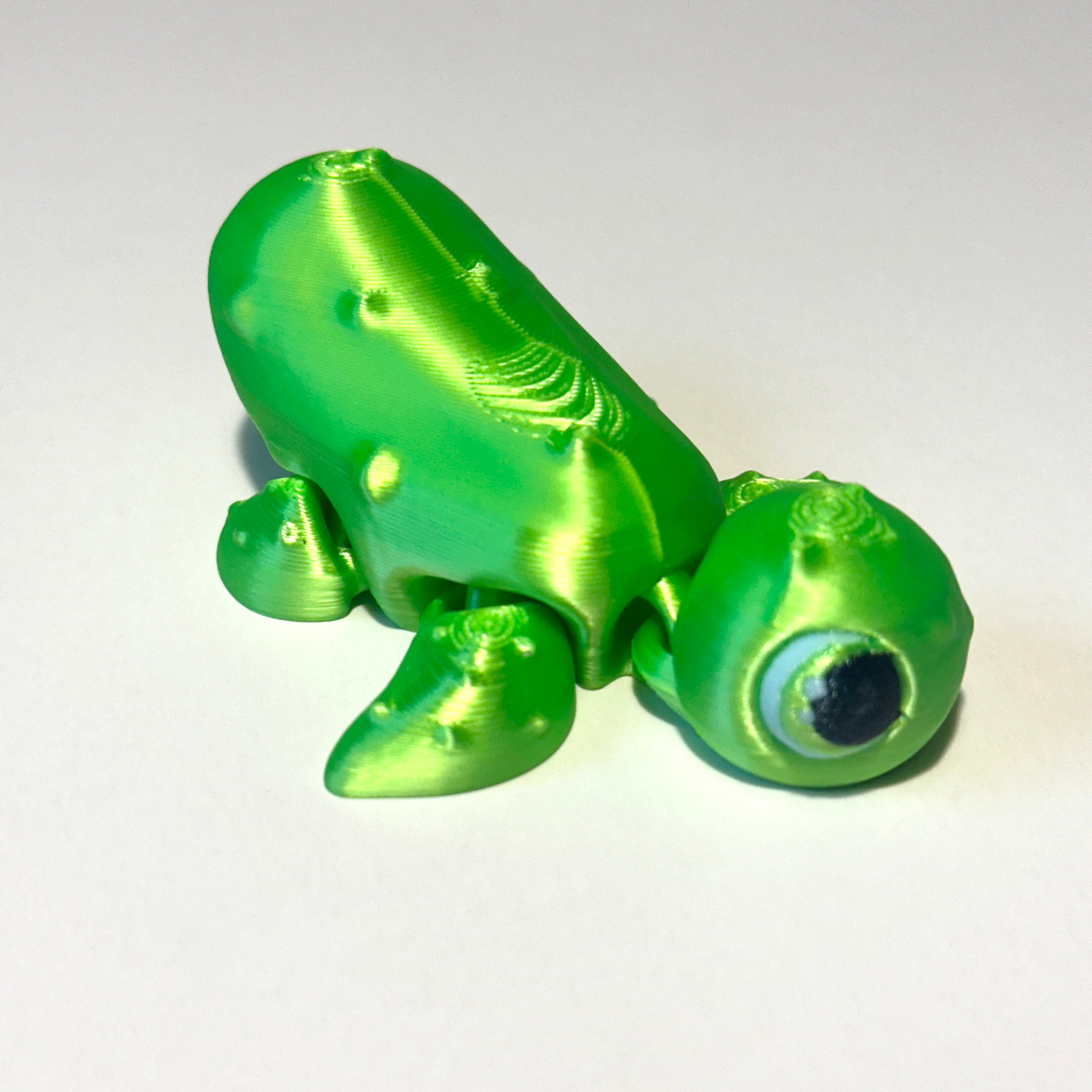 Pickle Turtle - 3D Printed Articulating FIgure – Northern Lines Design
