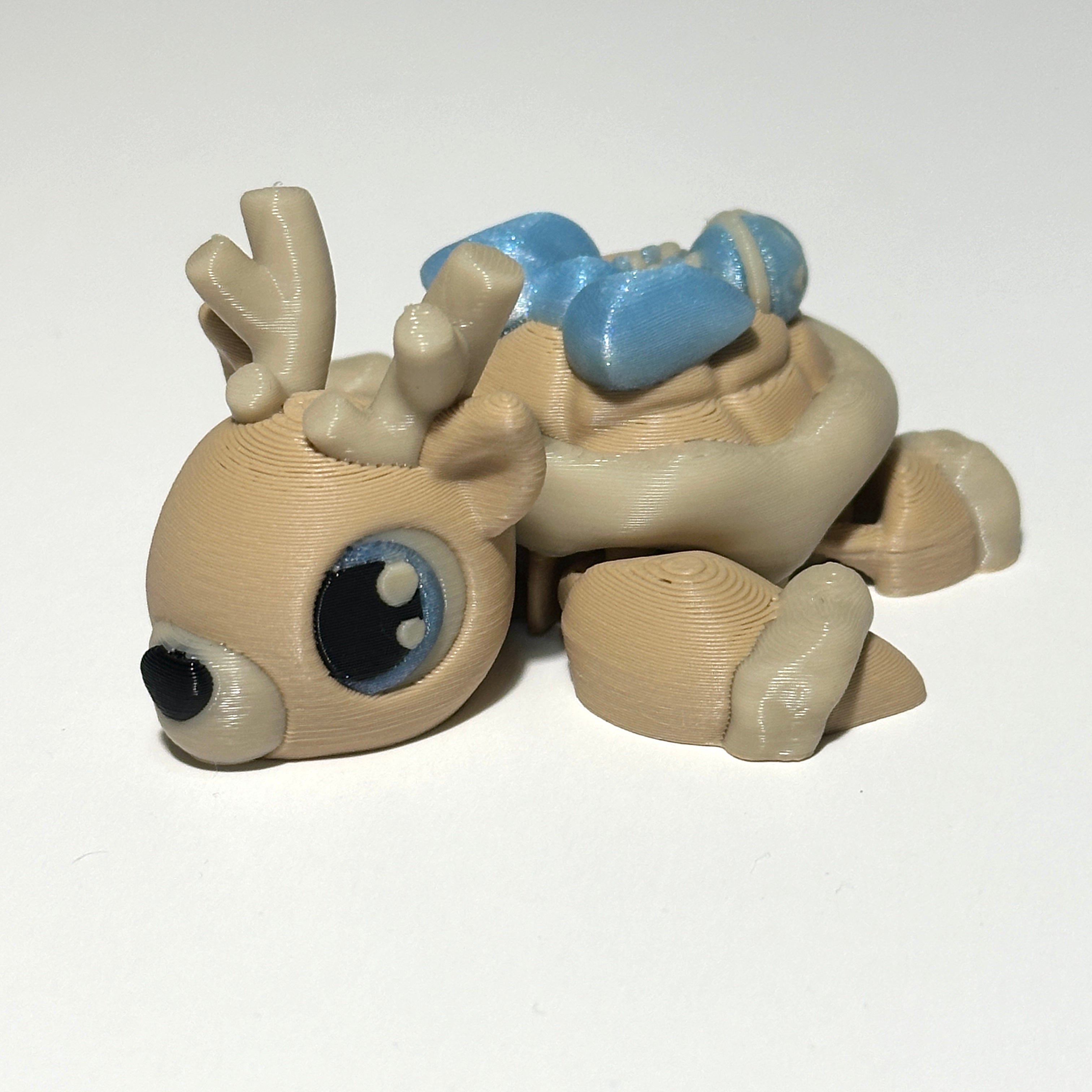 Reindeer Turtle - 3D Printed Articulating Figure – Northern Lines Design