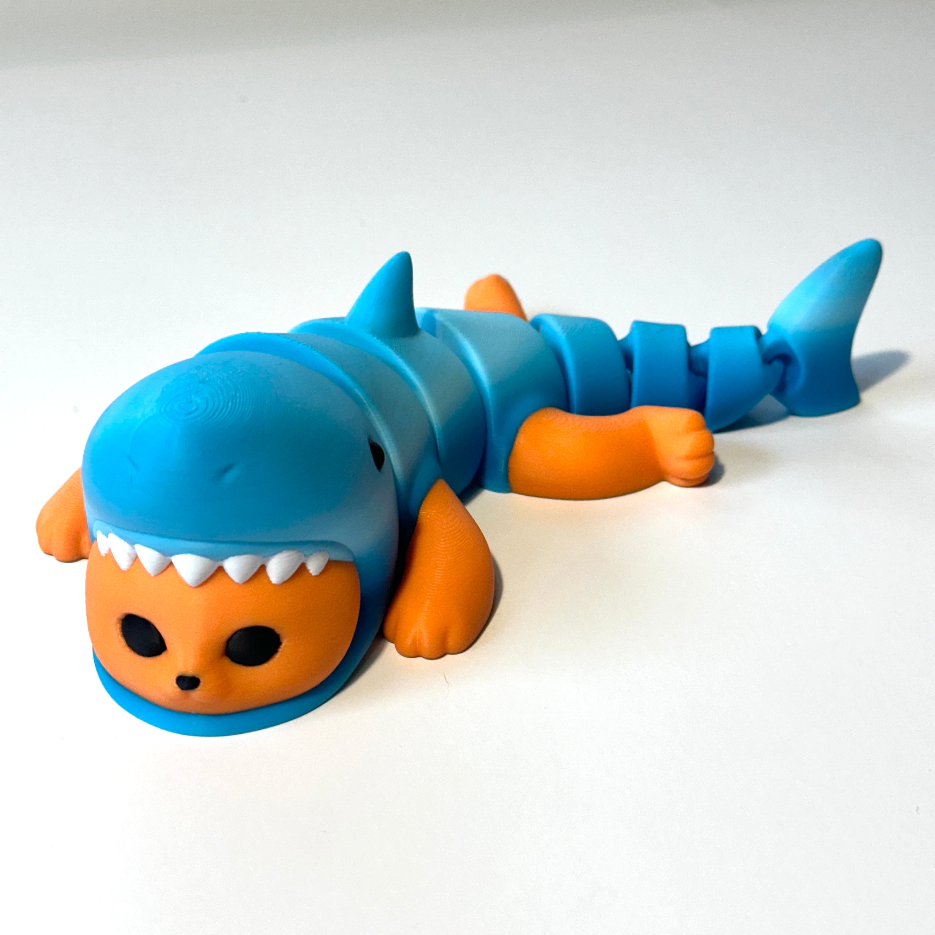 Flexi Cat Shark - 3D Printed Articulating Figure – Northern Lines Design